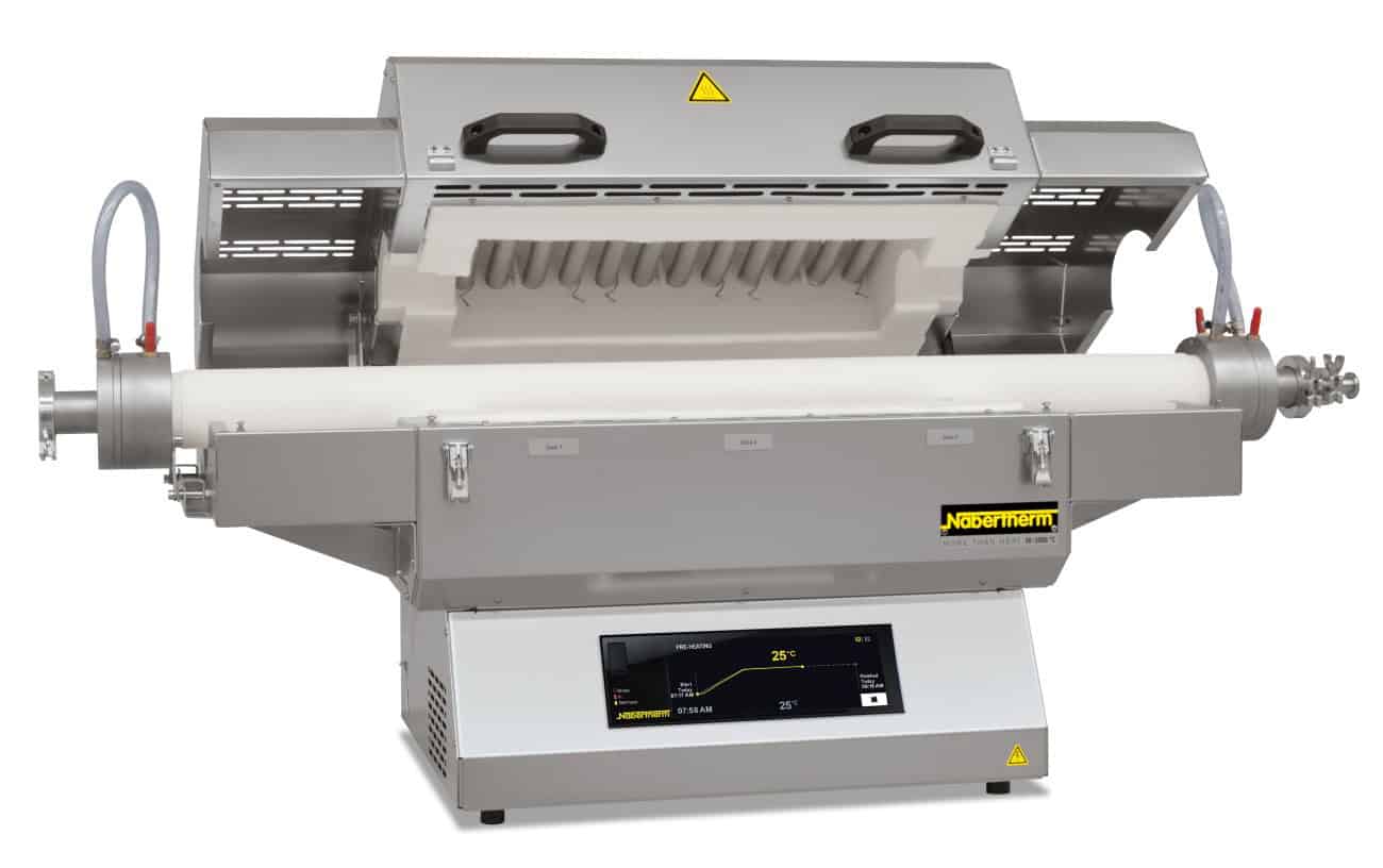 Split-Type Tube Furnaces for Horizontal or Vertical Operation up to ...